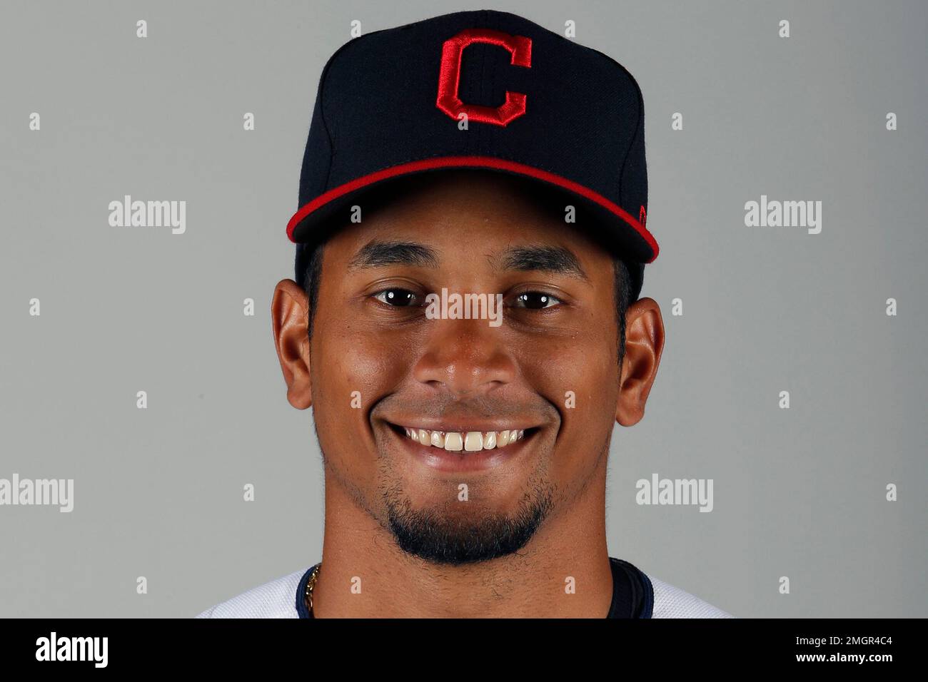 FILE - This is a 2020 file photo showing Oscar Mercado of the Cleveland ...