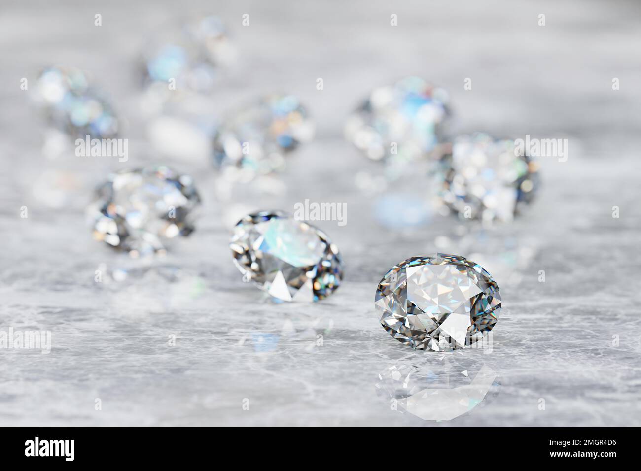 Group diamonds placed on hi-res stock photography and images - Alamy