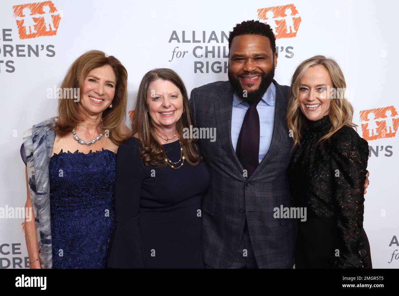 Susan Saltz, from left, Jennifer L. Braun, Anthony Anderson and Karey ...