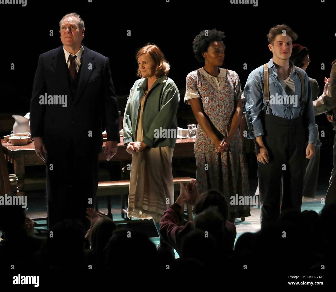 Jay O. Sanders, from left, Mare Winningham, Kimber Elayne Sprawl and ...