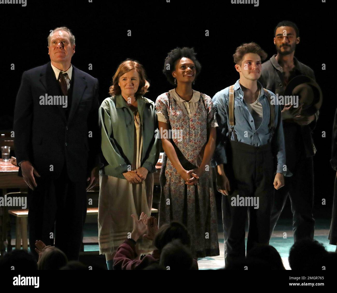 Jay O. Sanders, from left, Mare Winningham, Kimber Elayne Sprawl ...