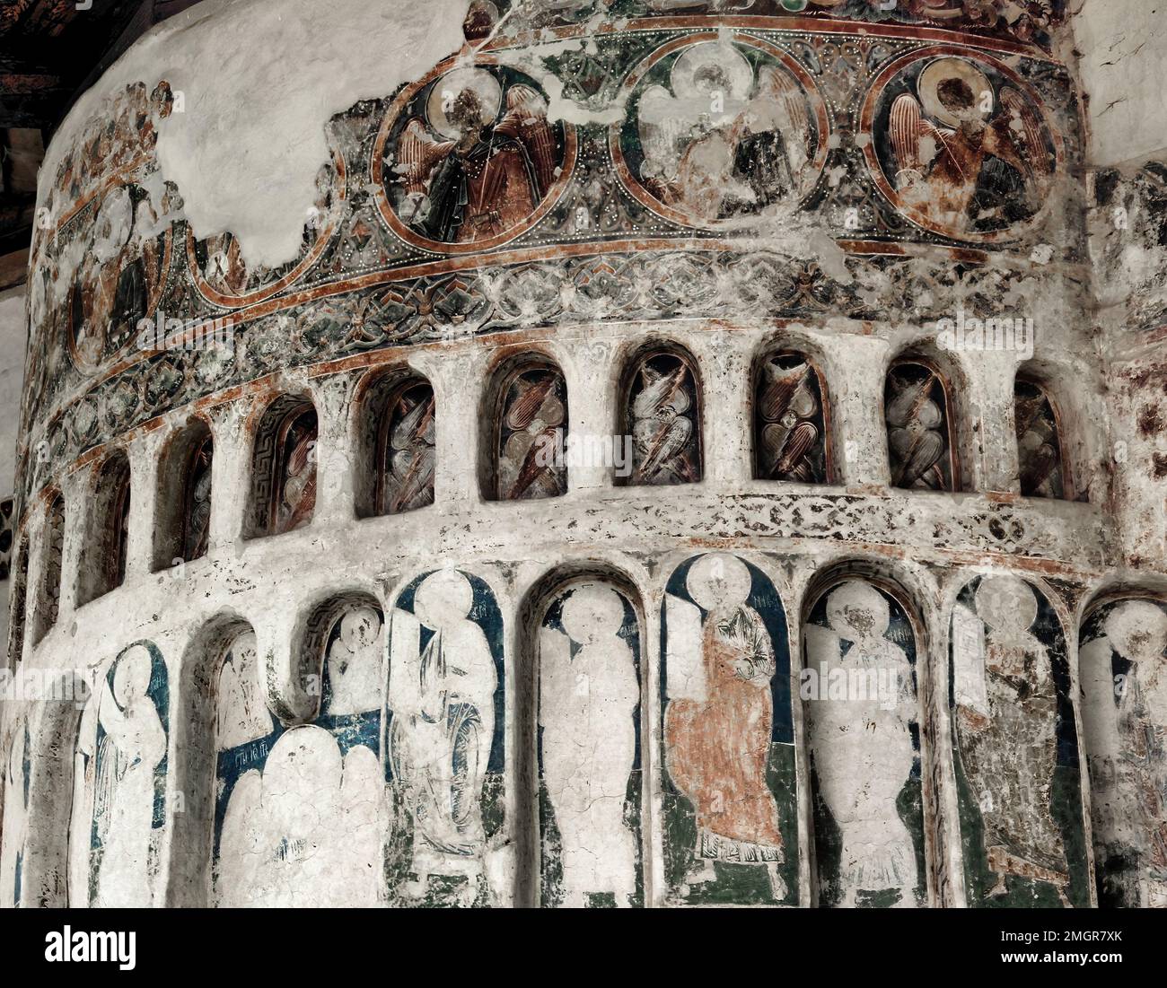 Voronet Monastery,founded in the 15th century,located in Voronet ...