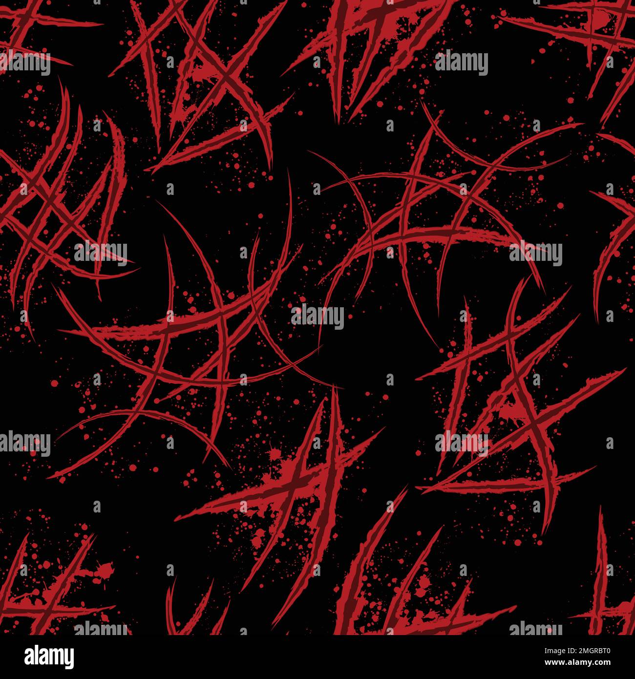 Red claw blood wounds black background Stock Vector Image & Art - Alamy