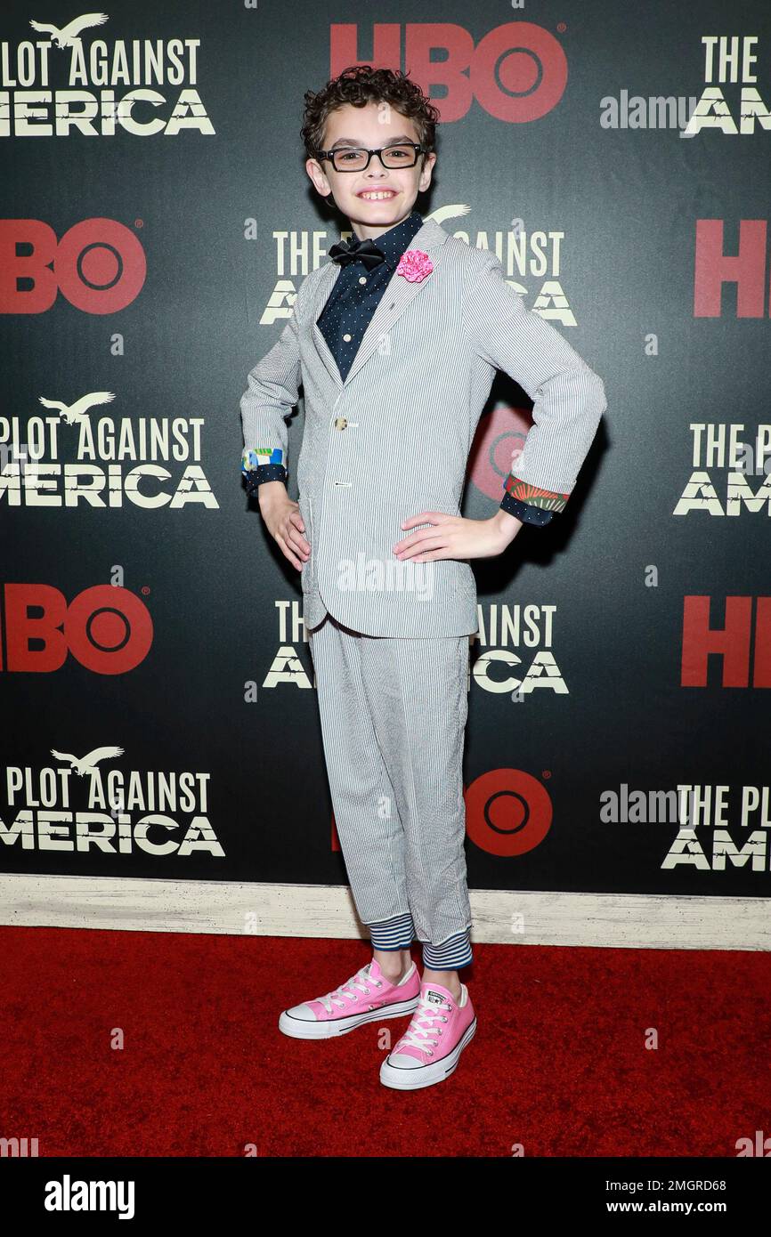 Jacob Laval attends the premiere of HBO's "The Plot Against America" at ...