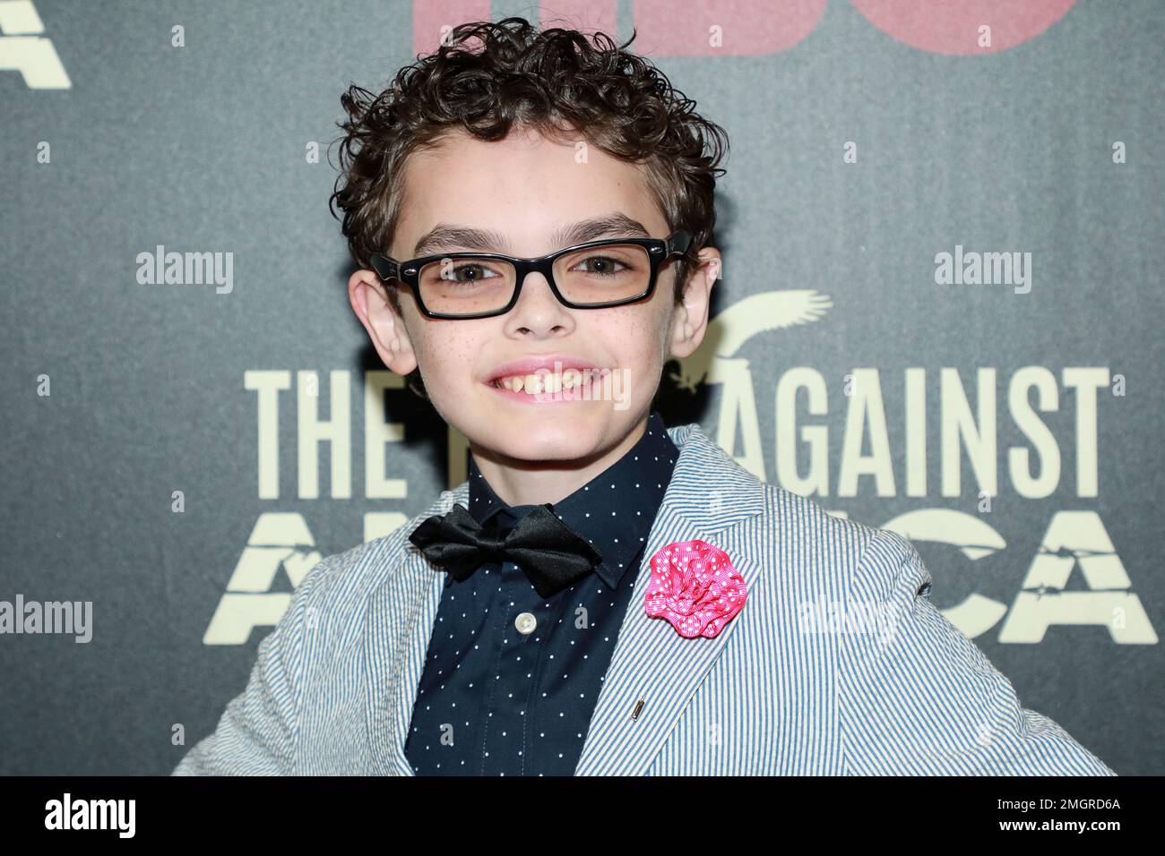 Jacob Laval attends the premiere of HBO's "The Plot Against America" at ...
