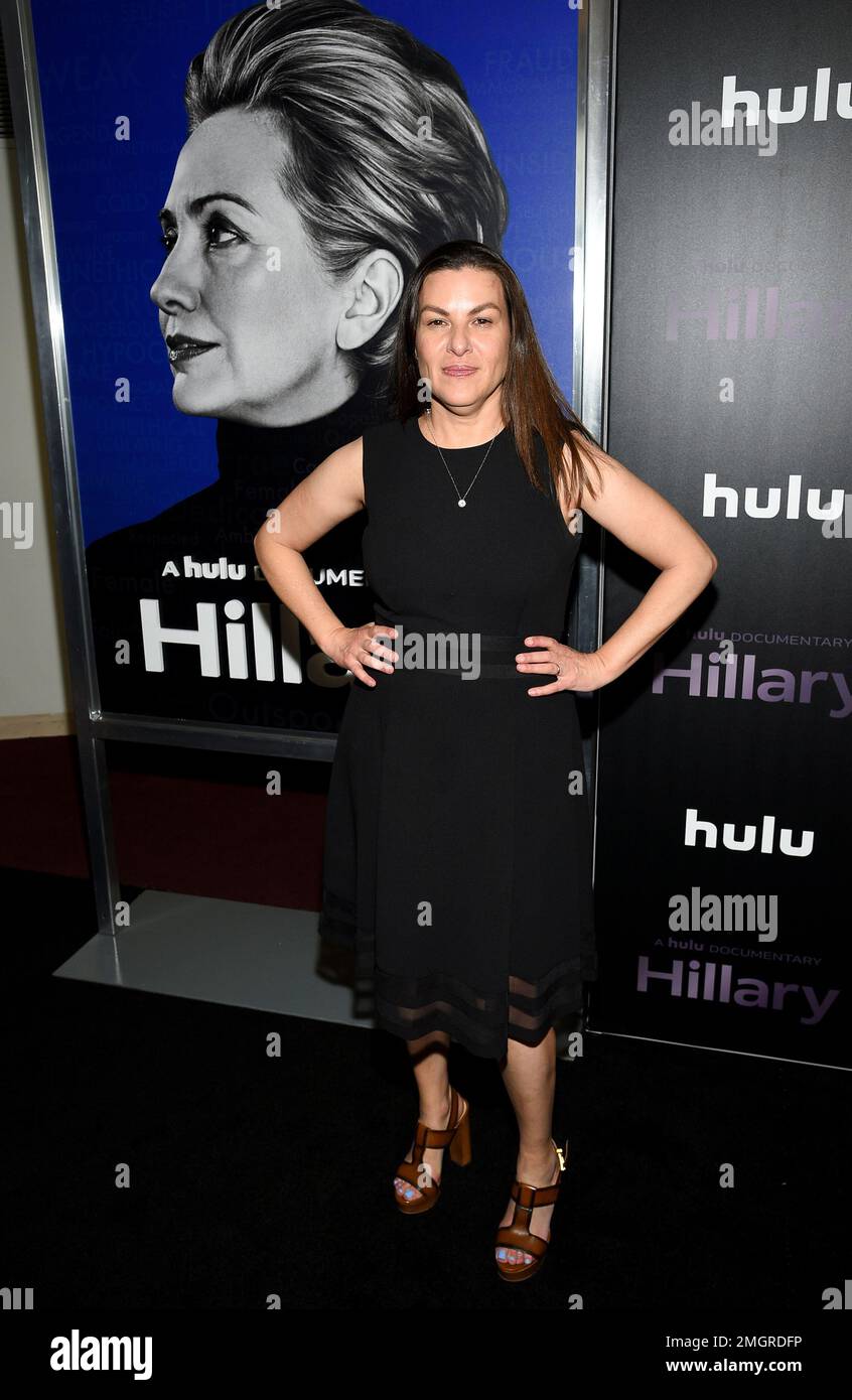 Director Nanette Burstein attends the premiere of the Hulu documentary ...