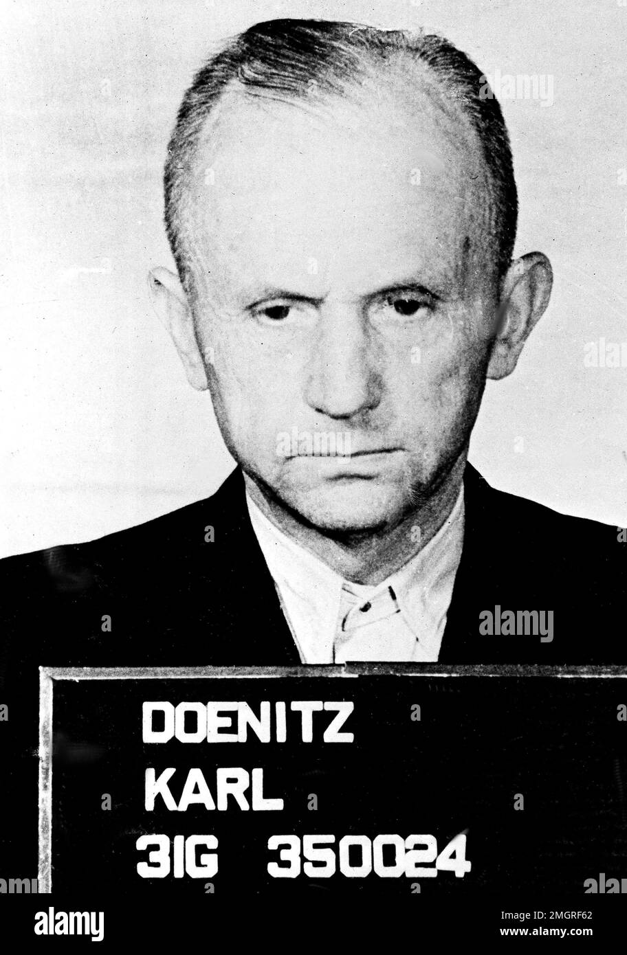 Karl Doenitz, Grand Admiral of the German fleet and Fuhrer of the Reich ...