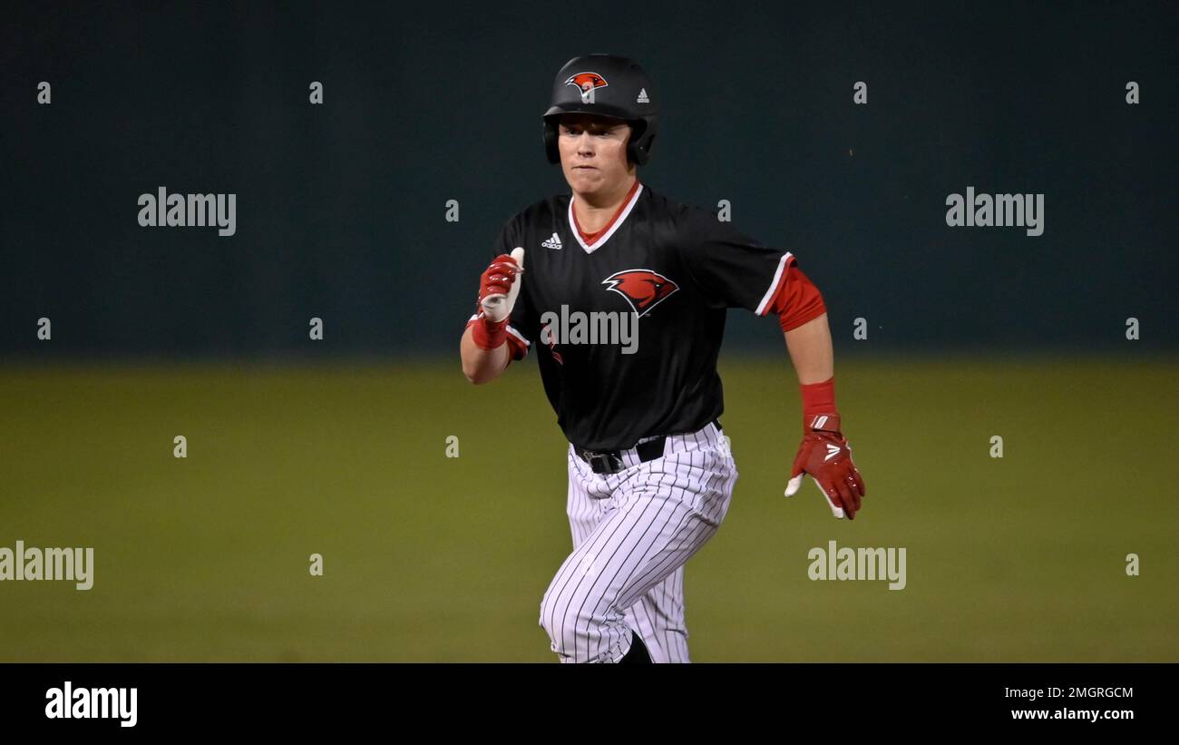 Incarnate Word's Grant Smith runs during an NCAA baseball game against ...