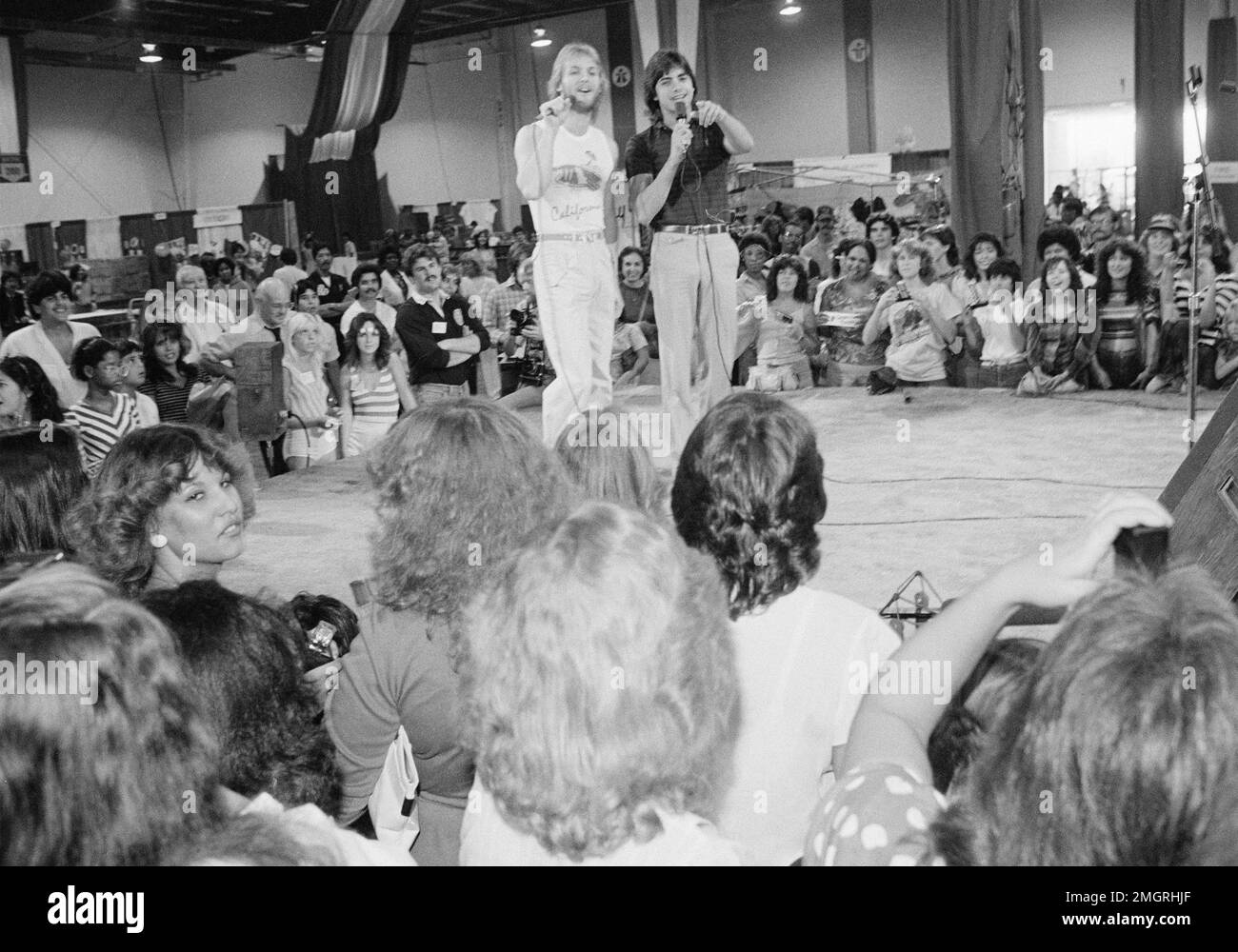 Doug Davidson, left, and John Stamos, stars of daytime soap operas "The ...