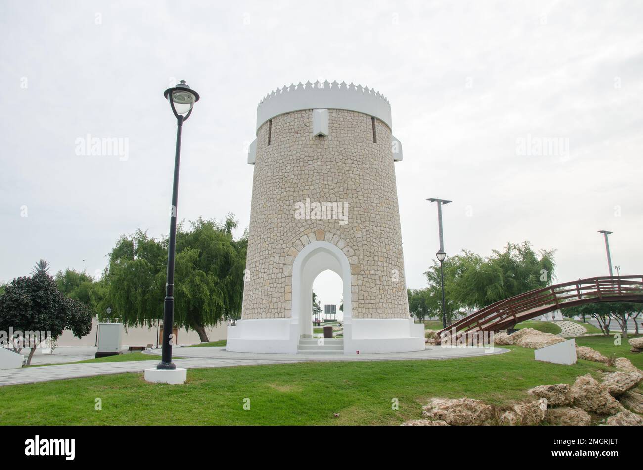 Muglina Unit Park, Doha, Qatar Stock Photo - Alamy
