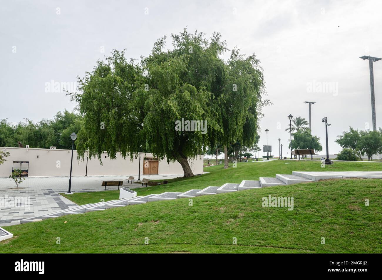 Muglina Unit Park, Doha, Qatar Stock Photo - Alamy