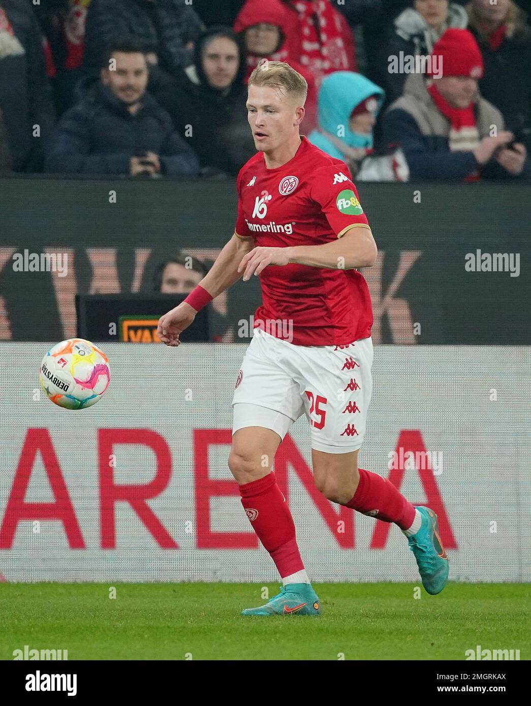 January 25, 2023, MEWA Arena, Mainz, GER, 1.FBL, 1.FSV FSV FSV Mainz 05 ...