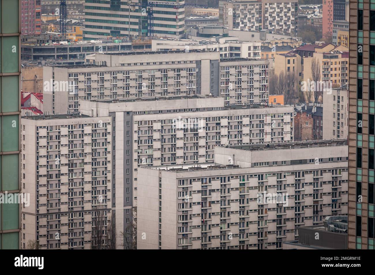 Residential soviet communist era buildings, Vilnius, Lithuania, Baltics ...