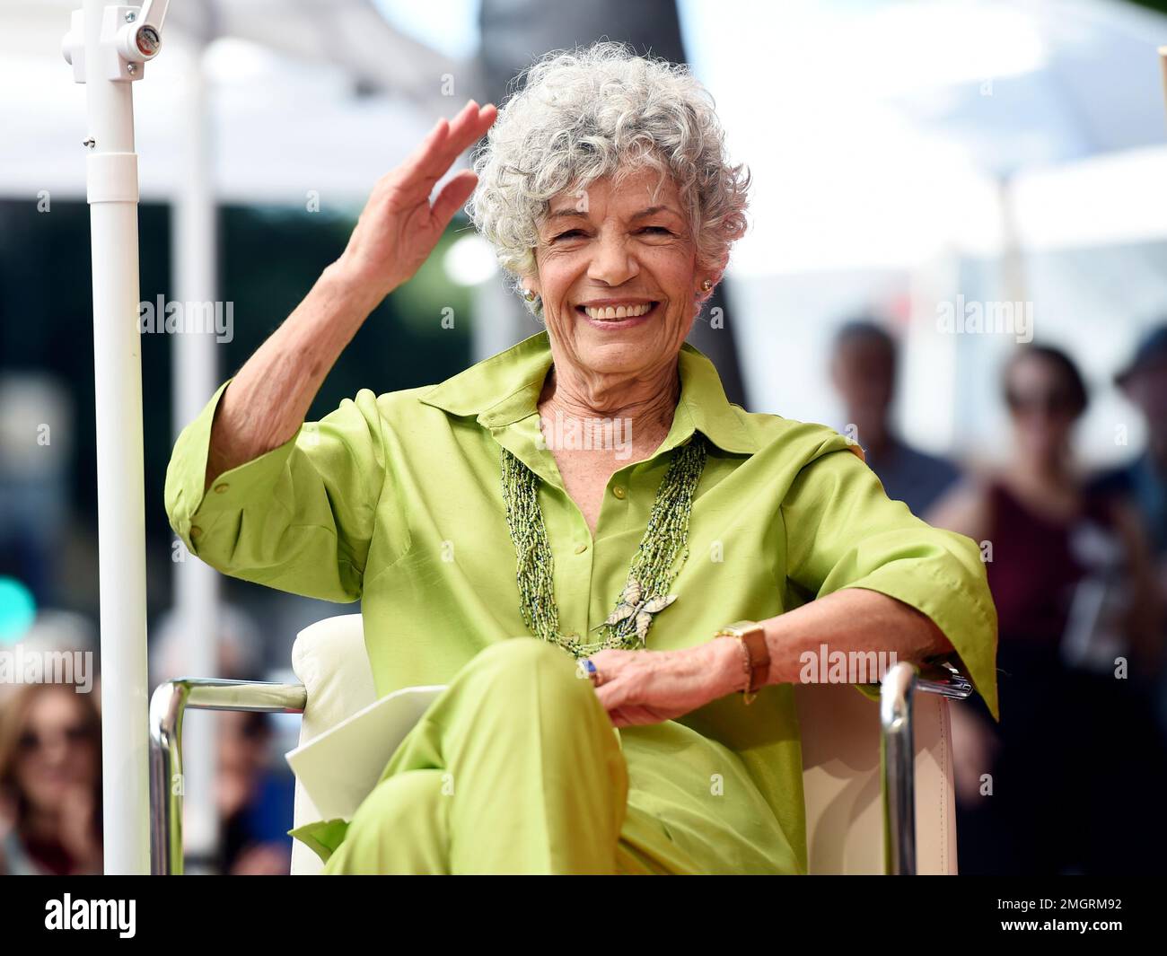 National Public Radio broadcast journalist Susan Stamberg is pictured ...
