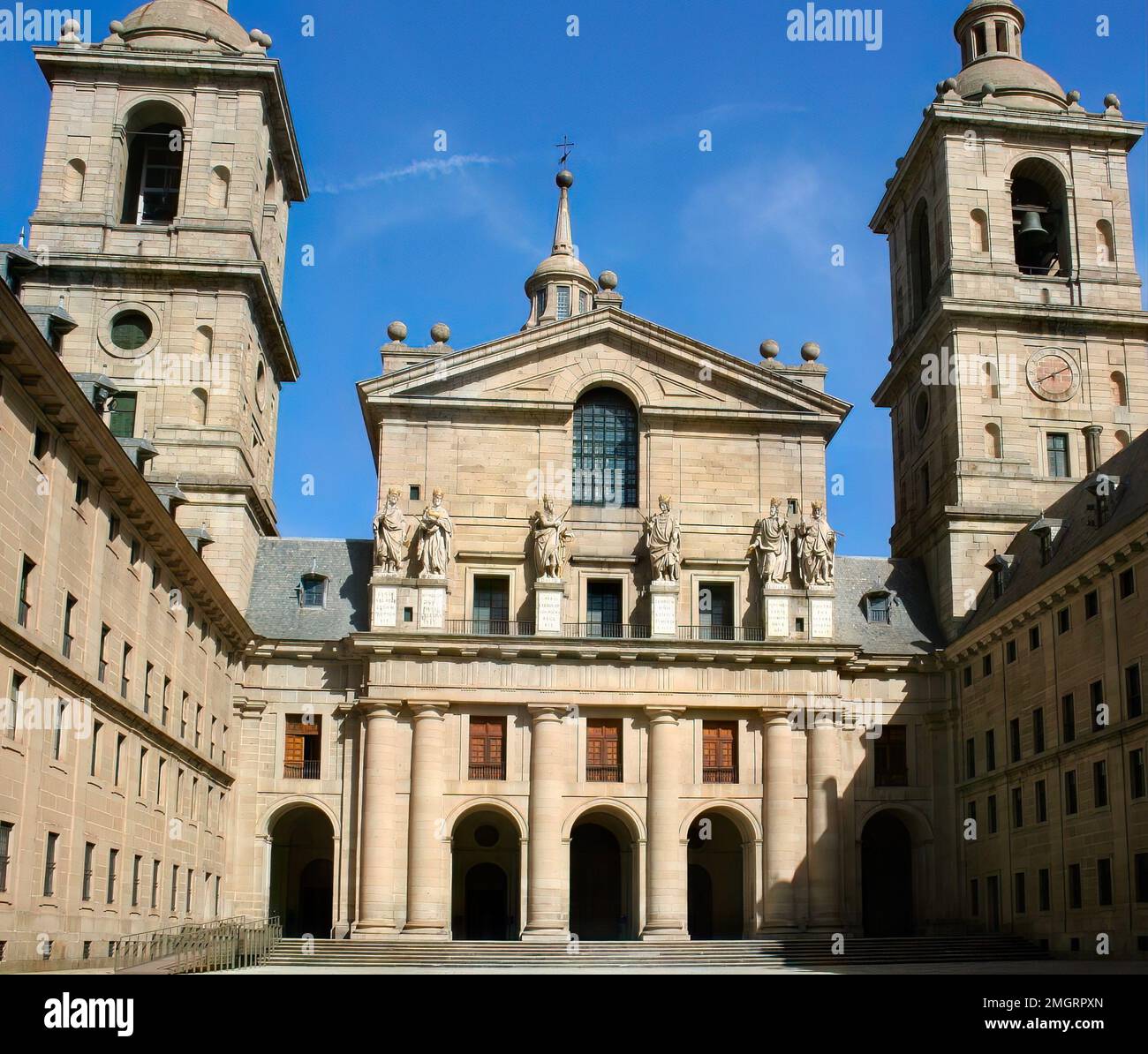 Basilica at the Royal Site of San Lorenzo de El Escorial by architect ...