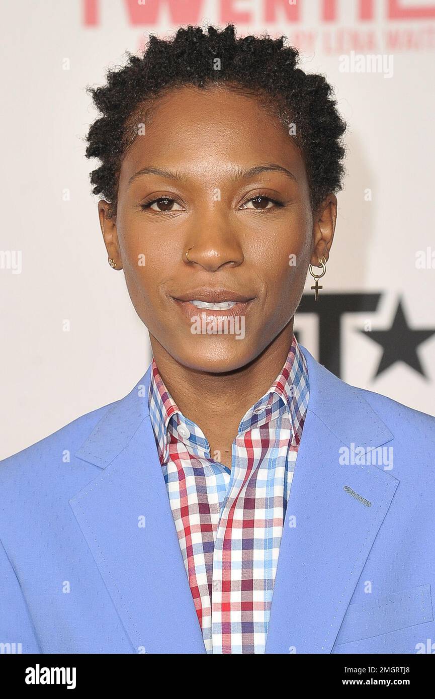 Jonica T. Gibbs attends the LA premiere of "Twenties" at Paramount ...