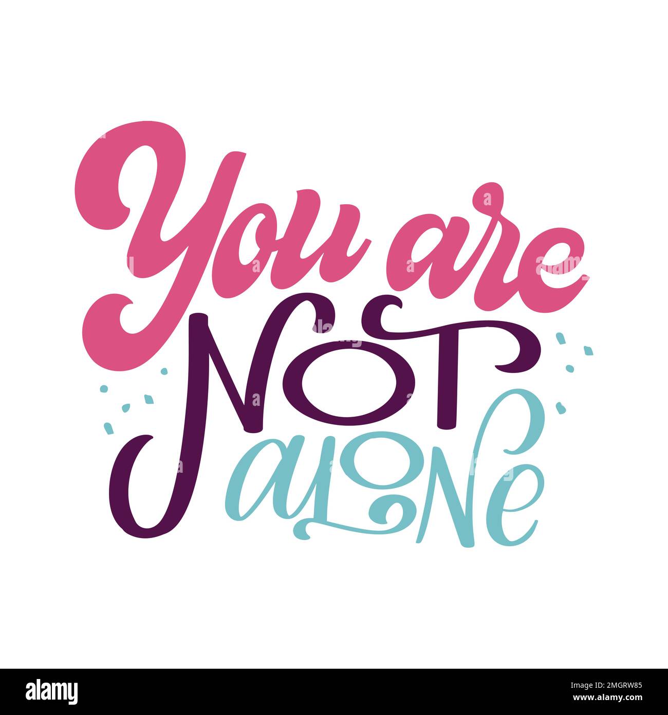 Positive mental health support quote. Motivational and inspirational ...