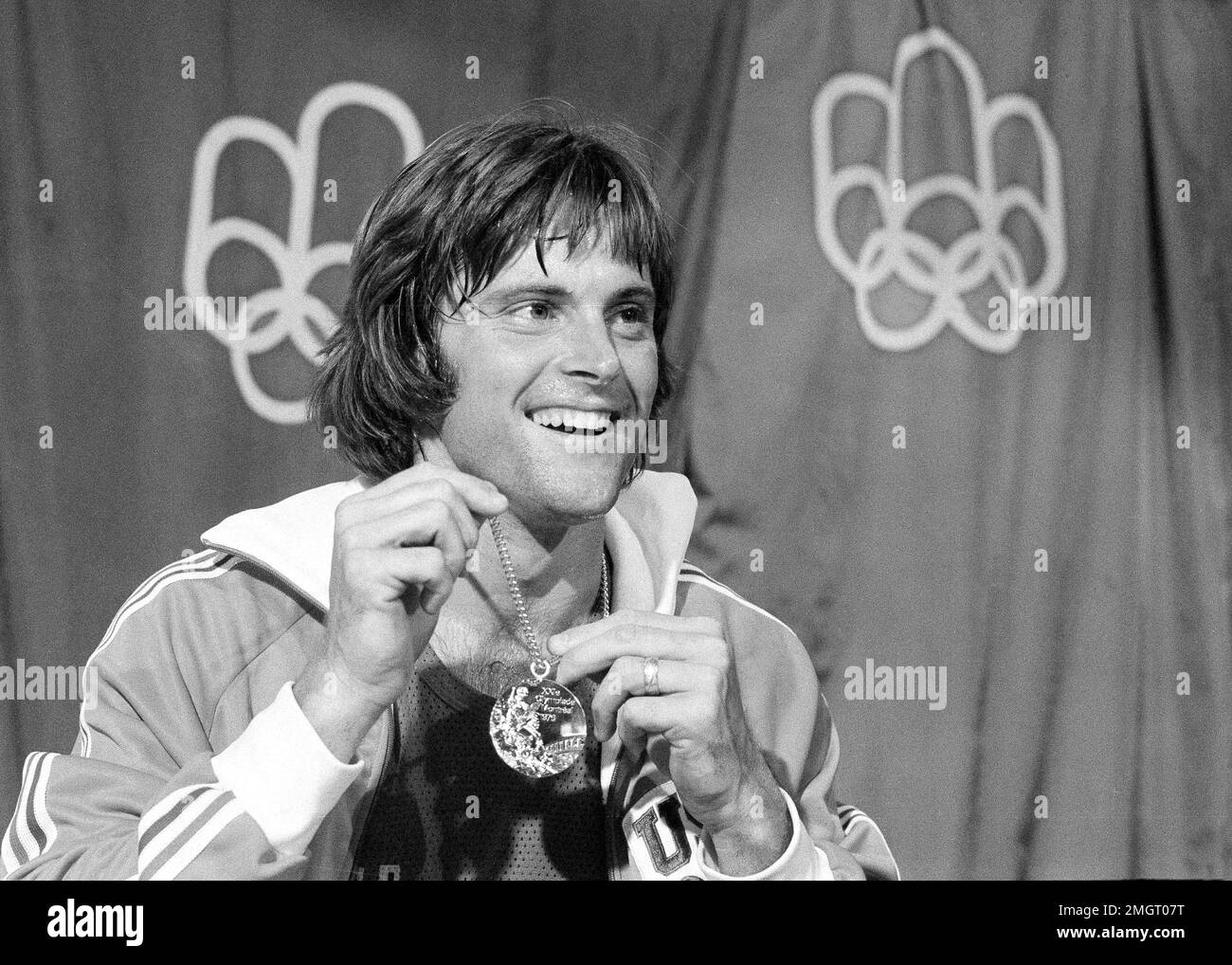 U.S. decathlon gold medal winner Bruce Jenner of San Jose, Calif ...