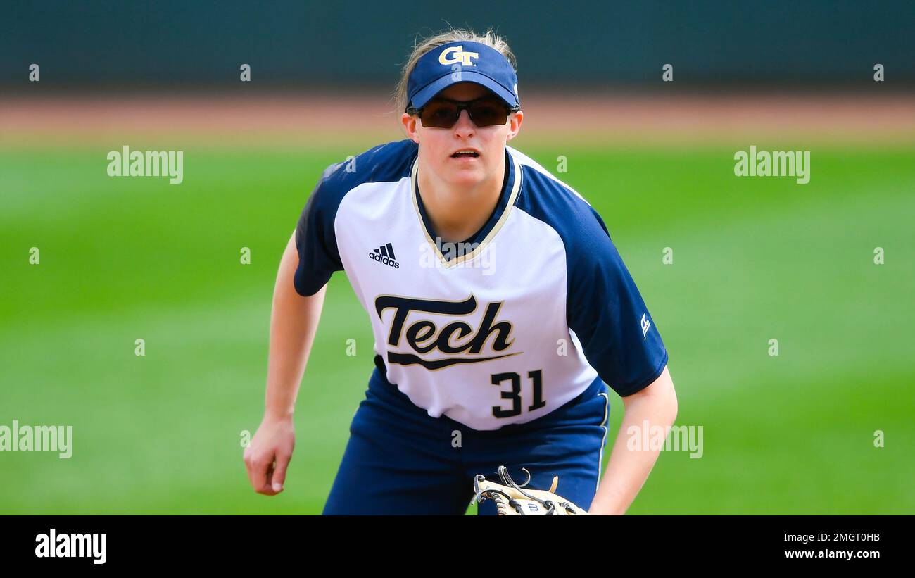 Georgia Tech's Lilly Hooper is shown during an NCAA softball game ...