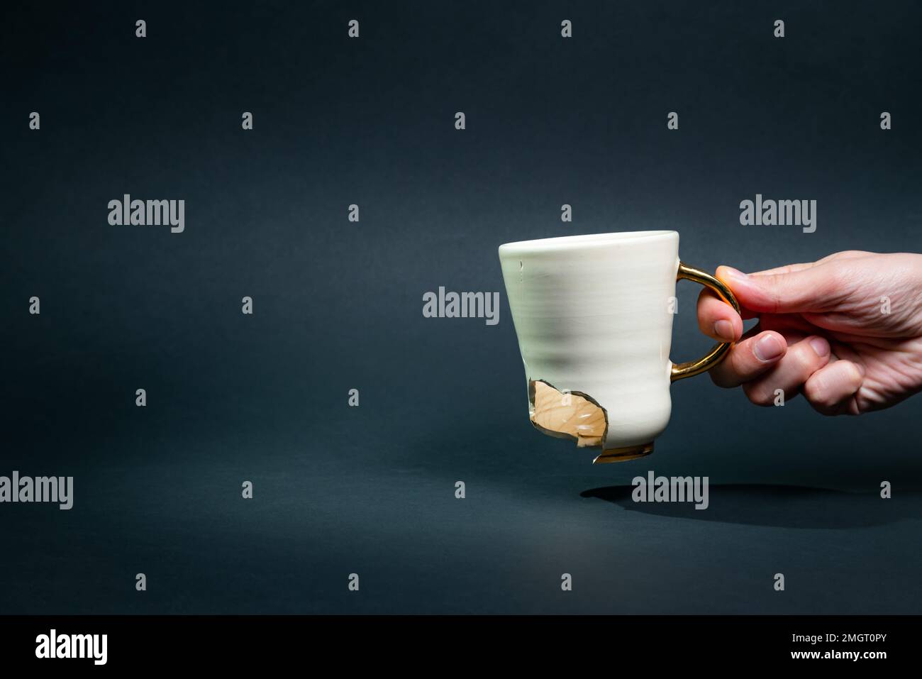 Man dropped coffee hi-res stock photography and images - Alamy
