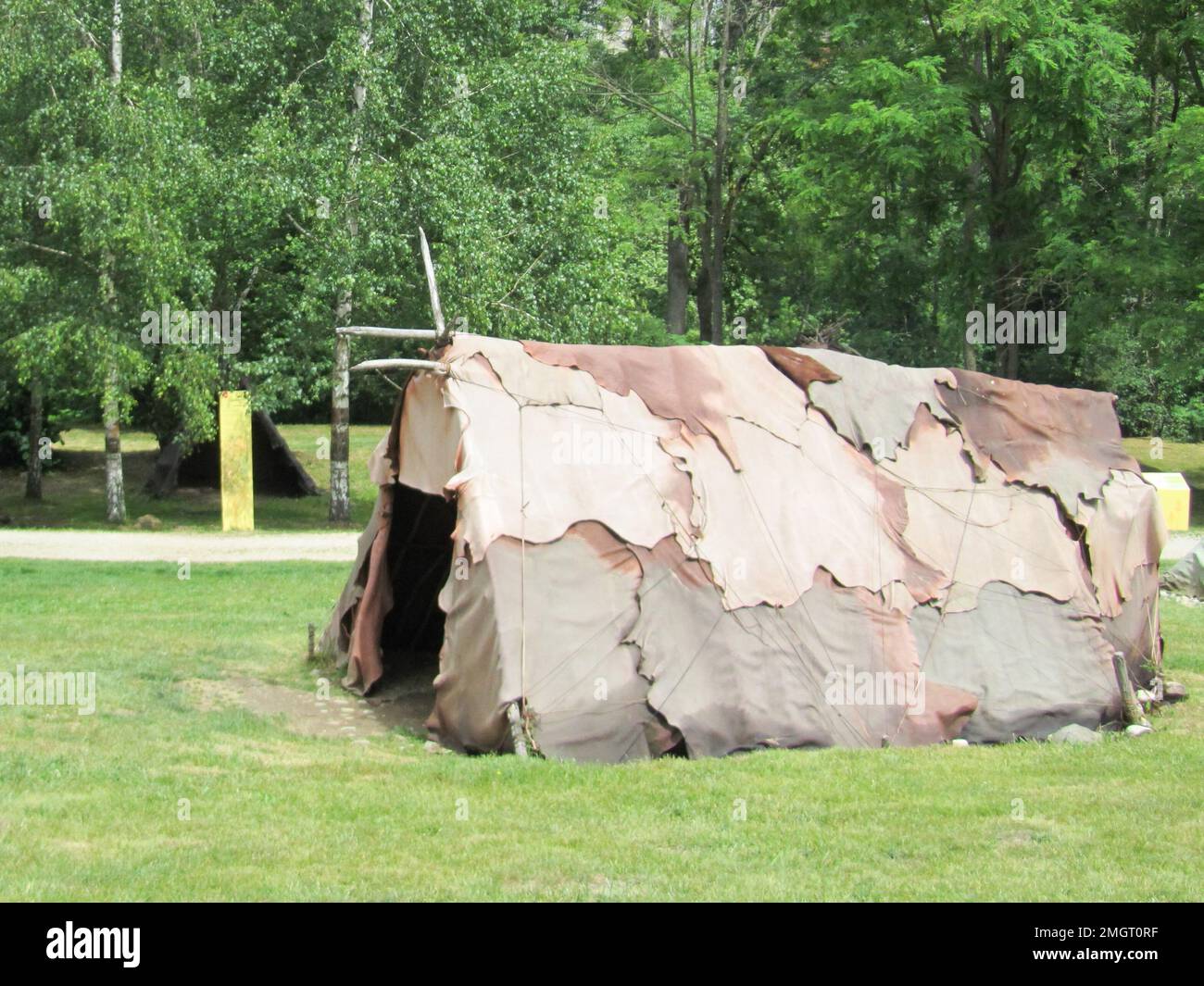 american military tent Historical reenacting of WW2 Stock Photo - Alamy