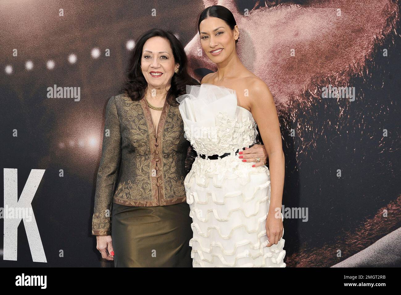 Shan de Mohra, left, and Janina Gavankar attends the LA Premiere of ...