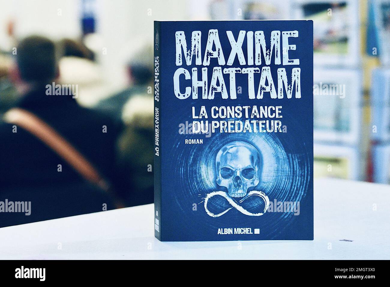 Maxime Drouot, also known as Maxime Chattam or Maxime Williams, a ...