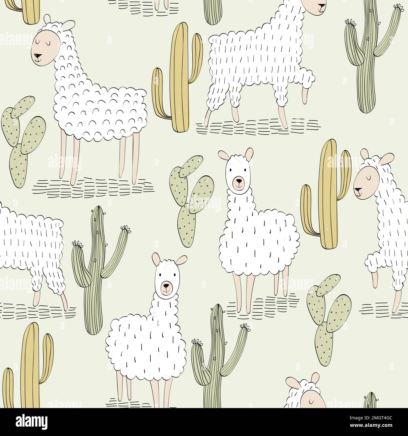 Llamas and cactus hi-res stock photography and images - Alamy