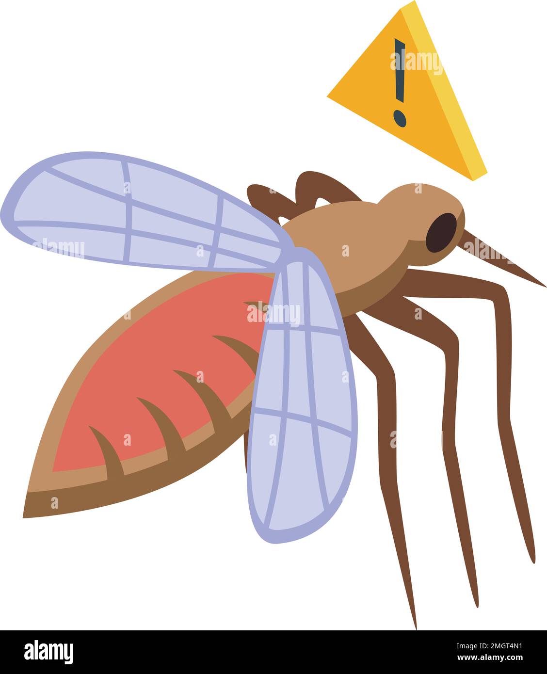 Mosquito icon isometric vector. Dengue protection. Person bite Stock ...