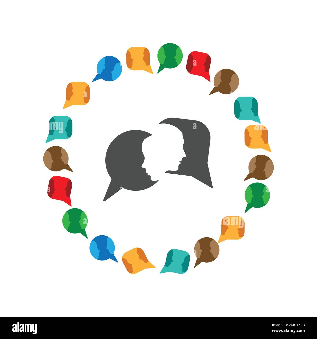 Outline circle Stock Vector Images - Alamy