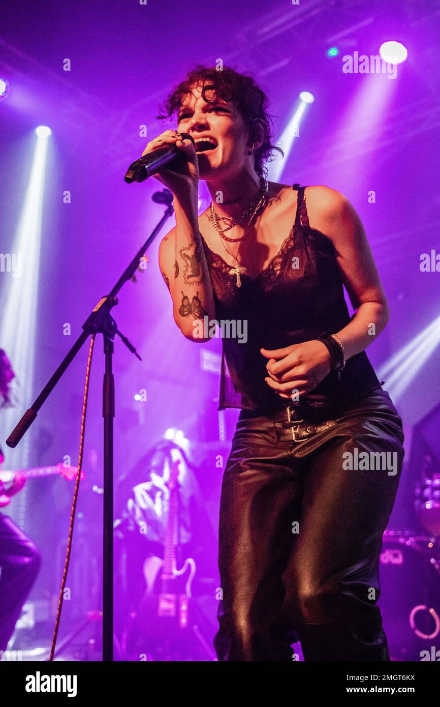 Milan Italy. 25 January 2023. The Australian singer songwriter Maya ...