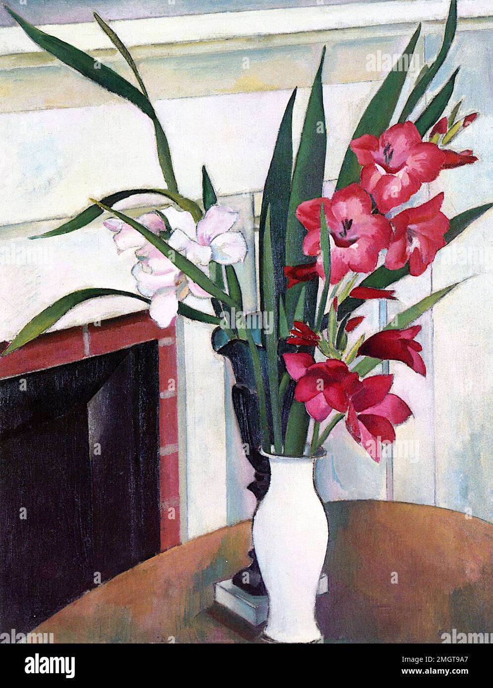 Charles Sheeler - Gladioli - 1927 Stock Photo - Alamy