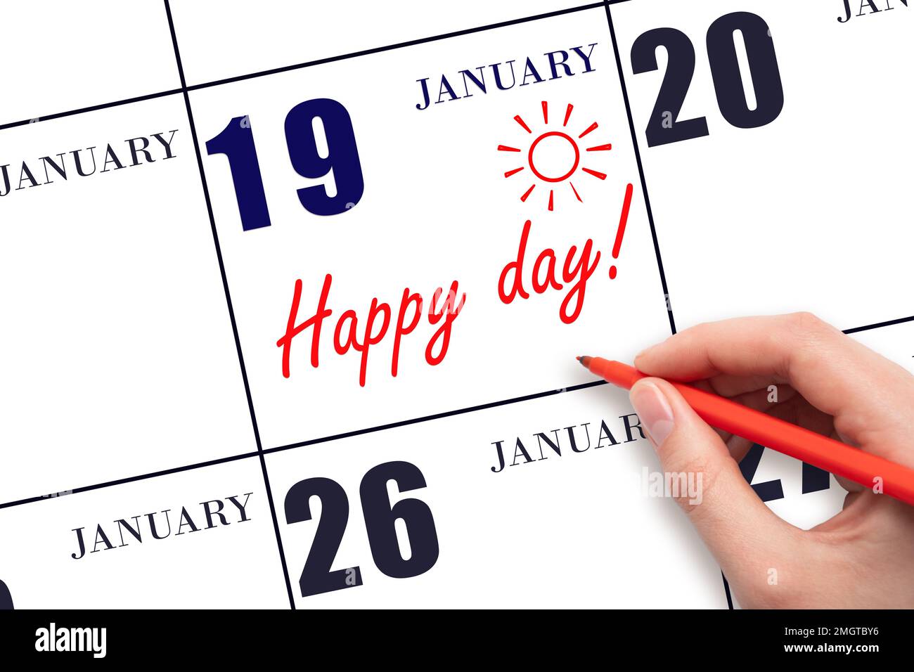 January 18 date calendar change hi-res stock photography and images - Alamy
