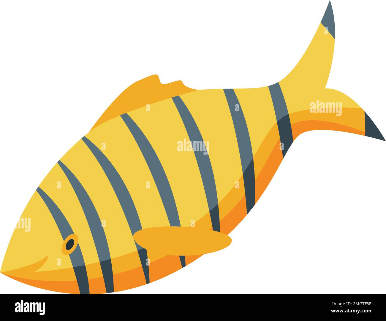 Ocean fish icon isometric vector. Sea animal. Marine life Stock Vector ...