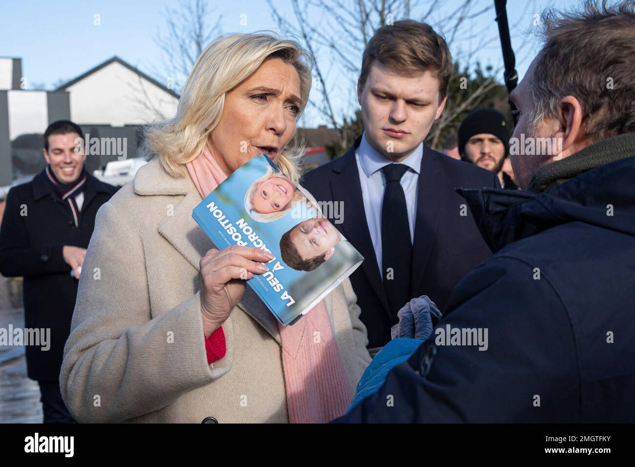 Paris, France. 26th Jan, 2023. MP and Rassemblement National leader ...