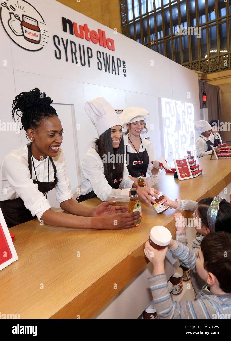 IMAGE DISTRIBUTED FOR NUTELLA - The Nutella Syrup Swap Shop pop-up ...