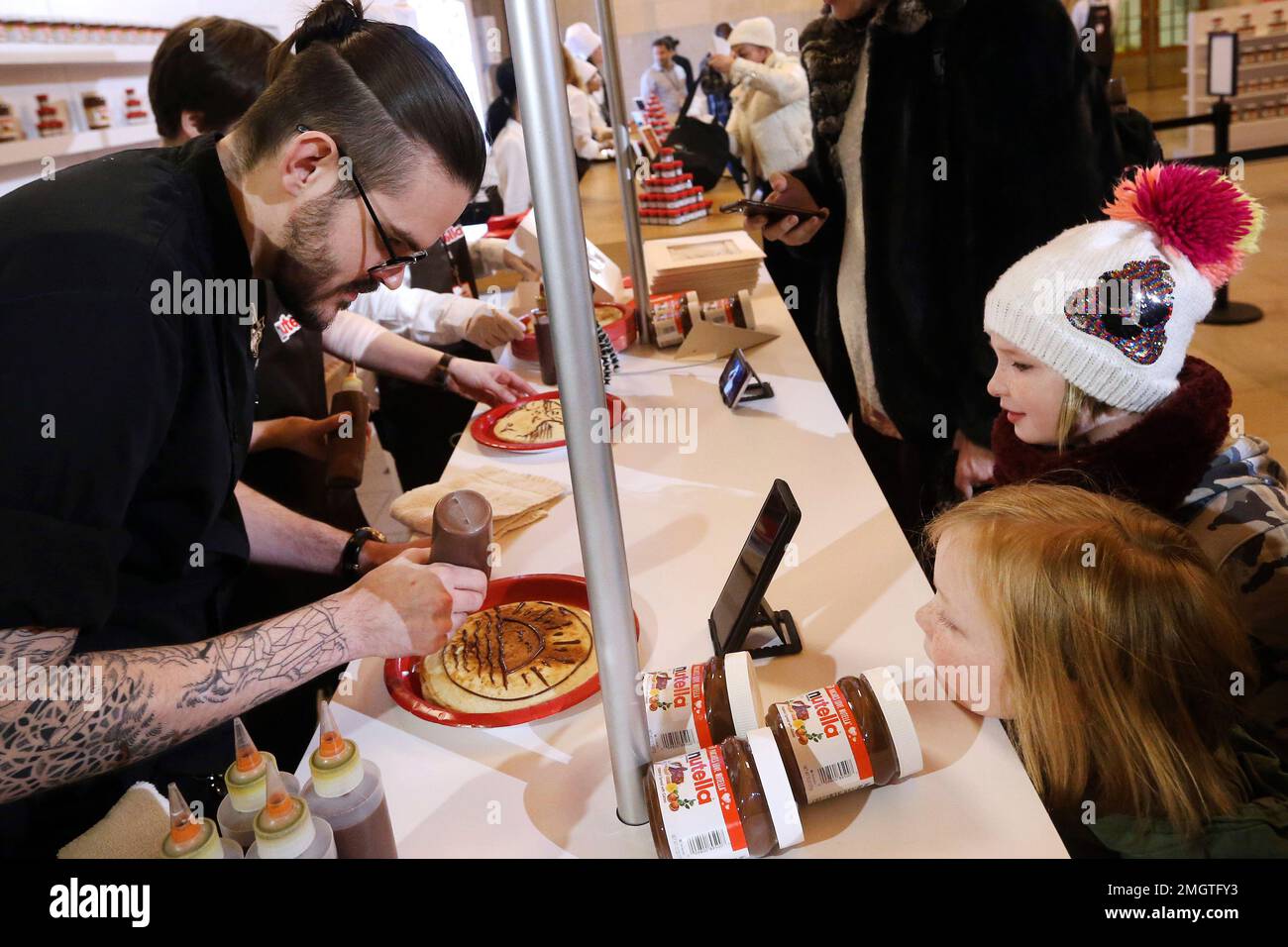 IMAGE DISTRIBUTED FOR NUTELLA - The Nutella Syrup Swap Shop pop-up ...