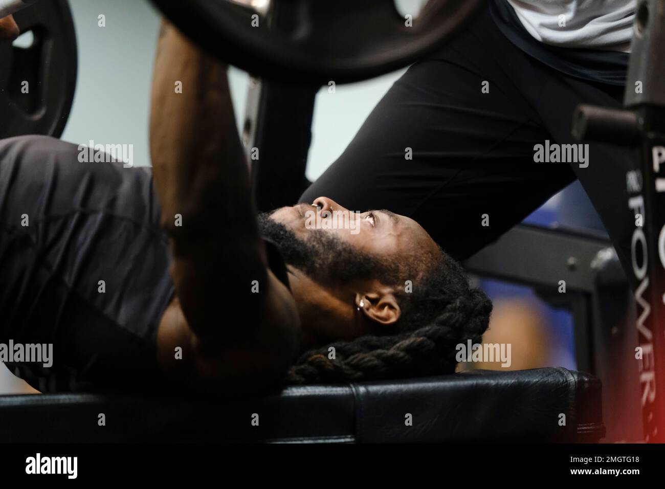 Temple defensive back Harrison Hand does he bench press at the NFL ...