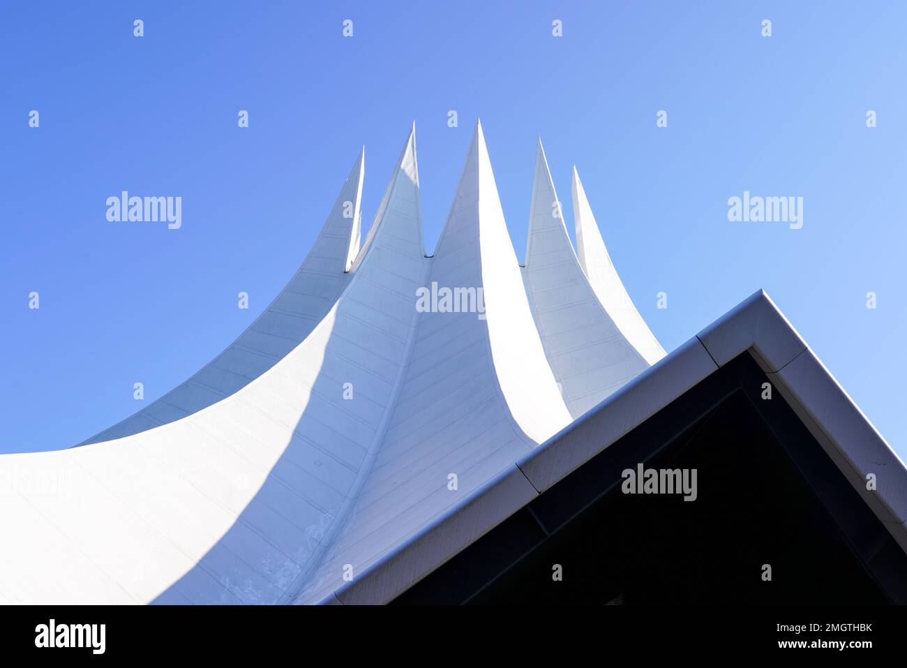 Roof detail of the Tempodrom, a venue on the west side of Potsdamer ...