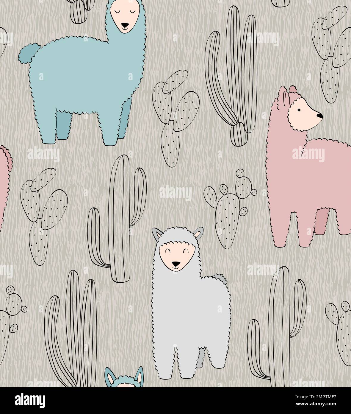 Llamas and cactus hi-res stock photography and images - Alamy