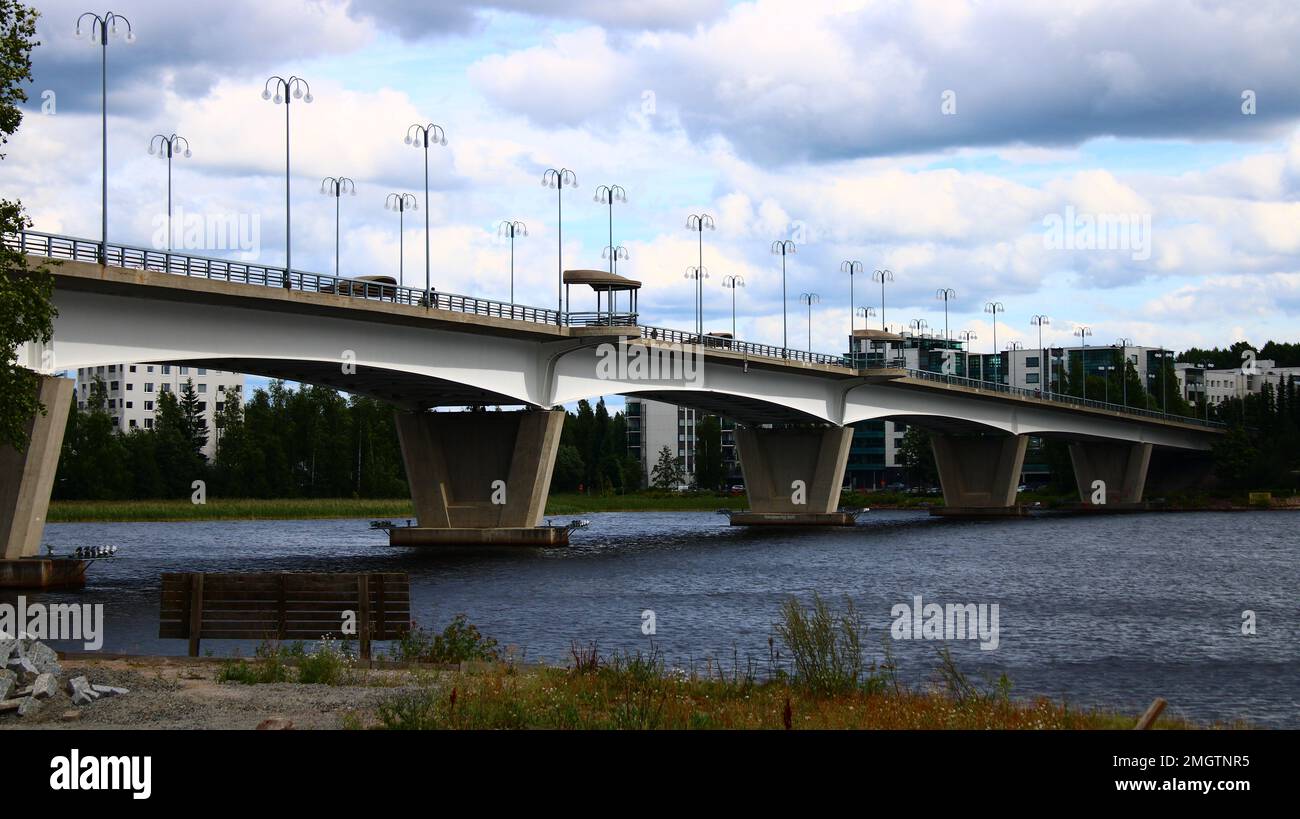 Kuokkalan silta, Jyväskylä Stock Photo - Alamy