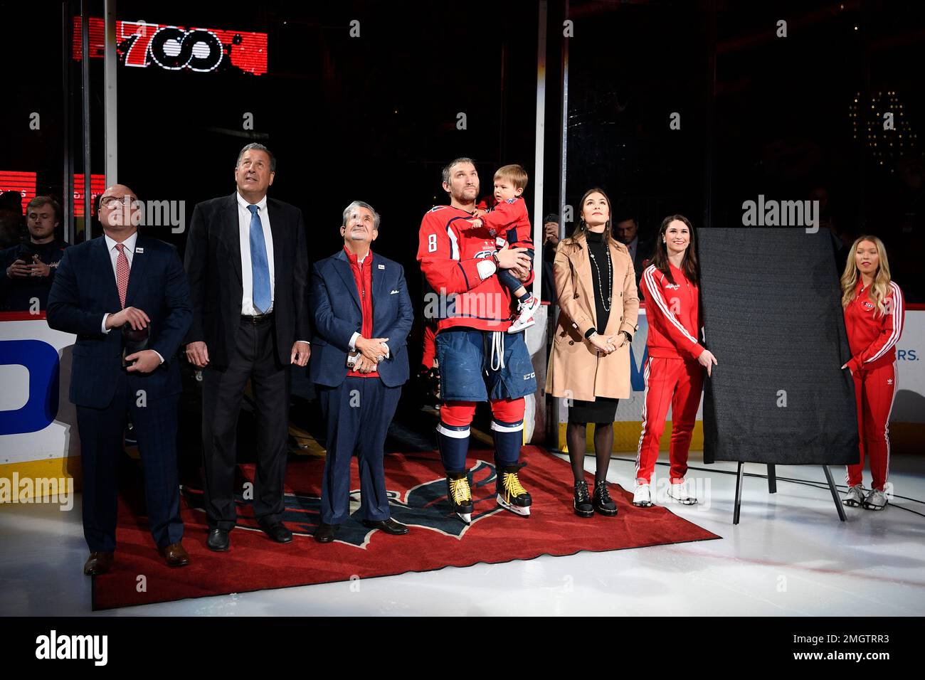 From left to right-NHL deputy commissioner Bill Daly; Capitals ...