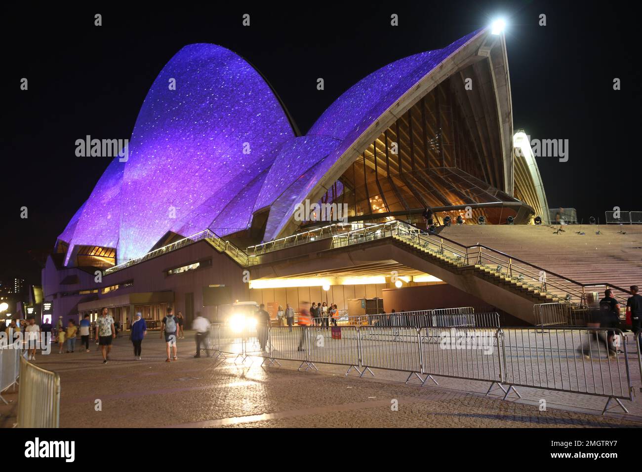 Sydney, Australia. 26th January 2023. The sails of the Sydney Opera ...