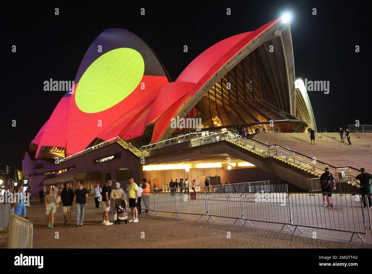 Sydney, Australia. 26th January 2023. The sails of the Sydney Opera ...