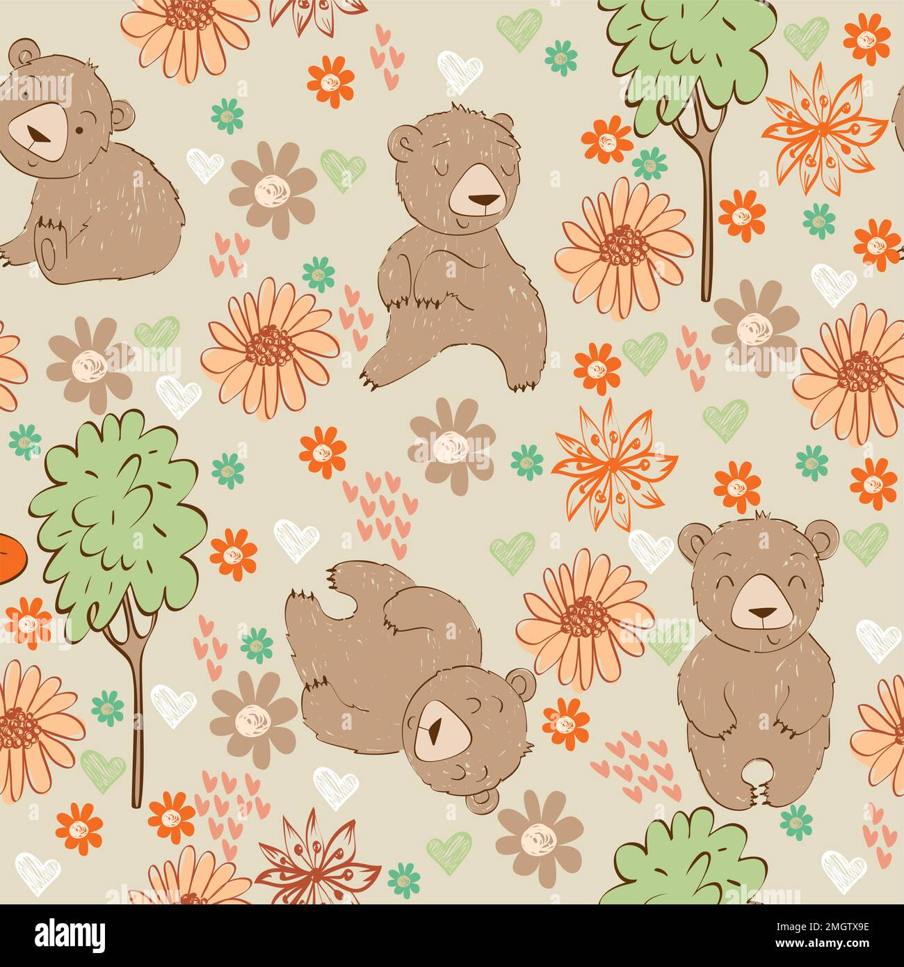 Vector seamless pattern Stock Vector Image & Art - Alamy