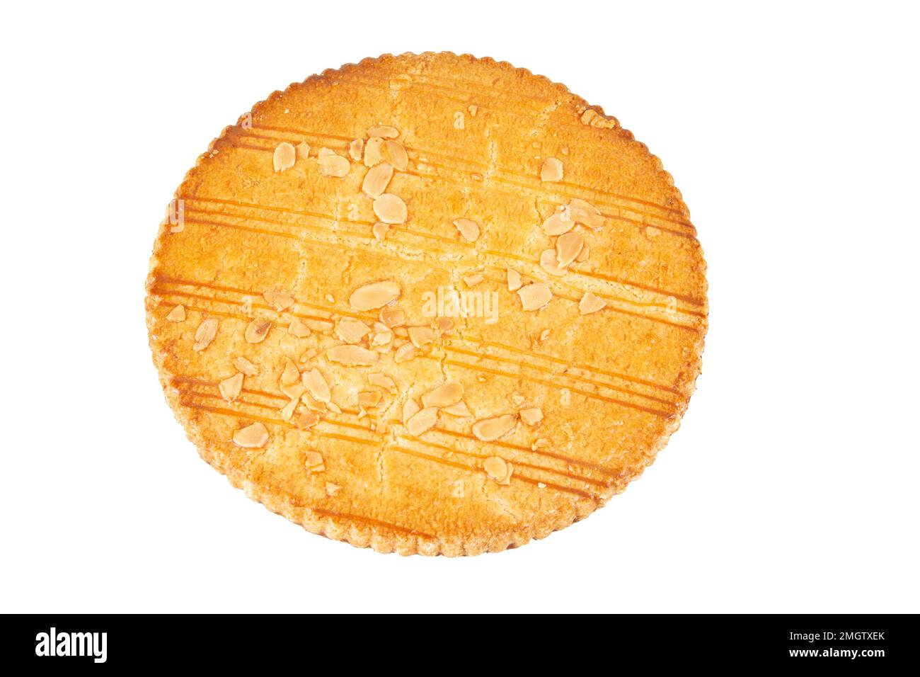 butter shortbread french biscuits on white background Stock Photo - Alamy