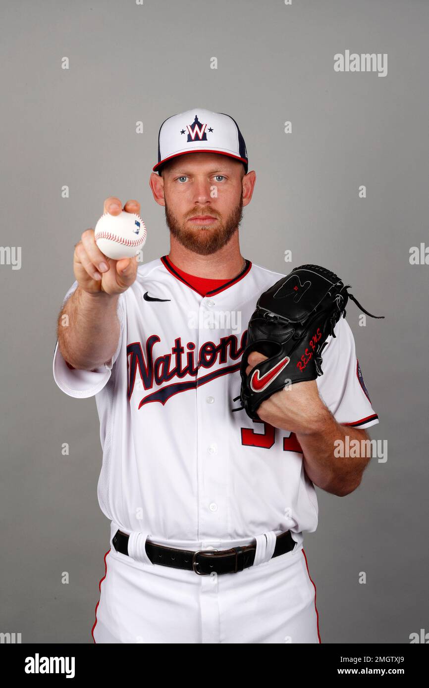 This is a 2020 photo of Stephen Strasburg of the Washington Nationals ...