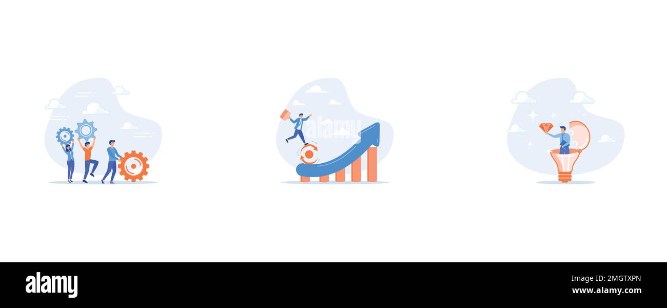 Business organization, business strategy to grow and success, Business ...