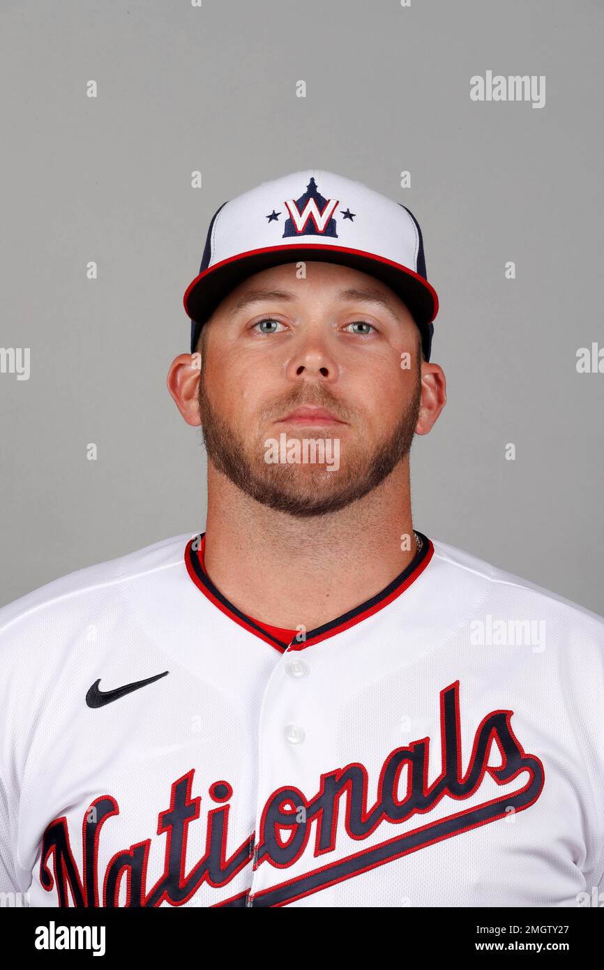 This is a 2020 photo of Jacob Wilson of the Washington Nationals ...