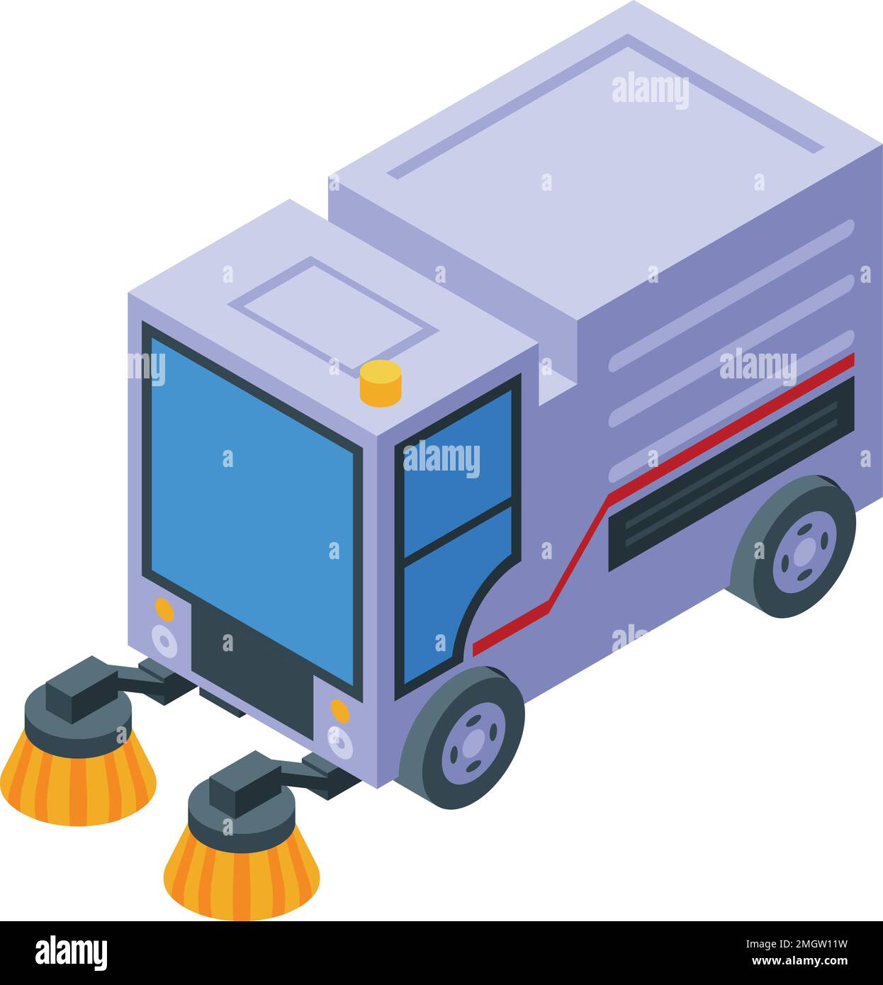 Pavement vacuum cleaner Stock Vector Images - Alamy